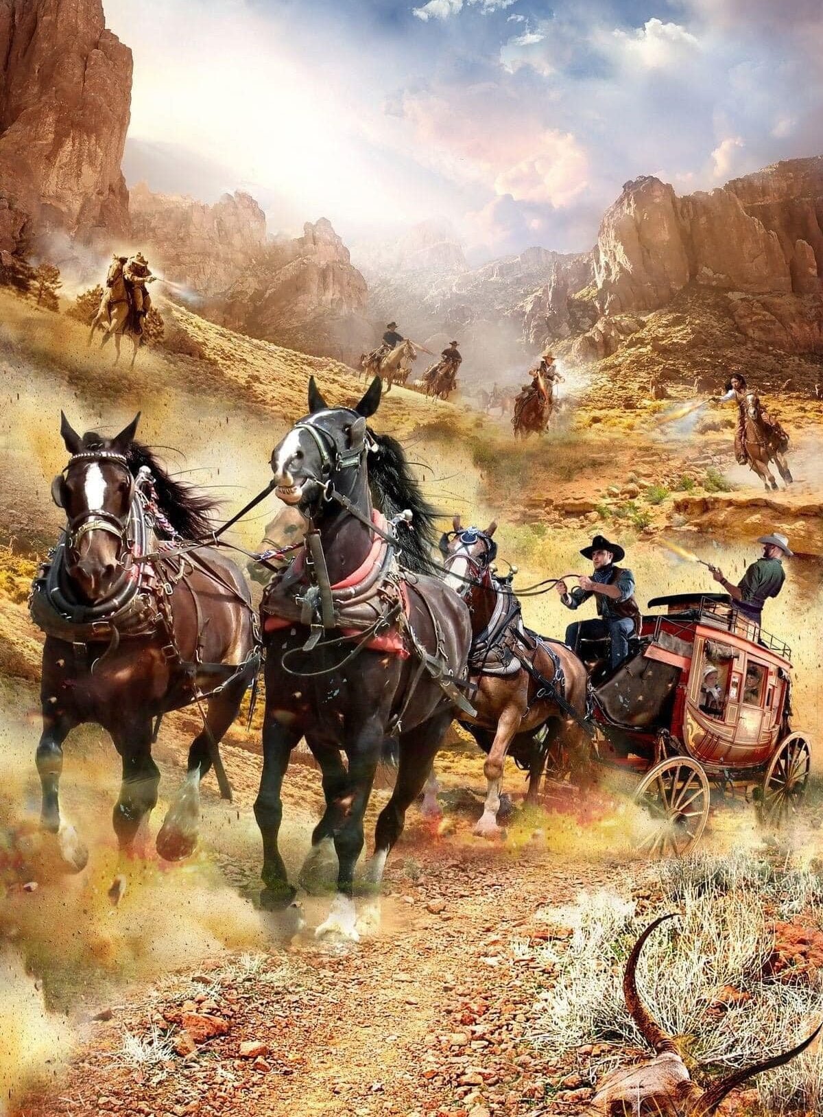 Stagecoach robberies